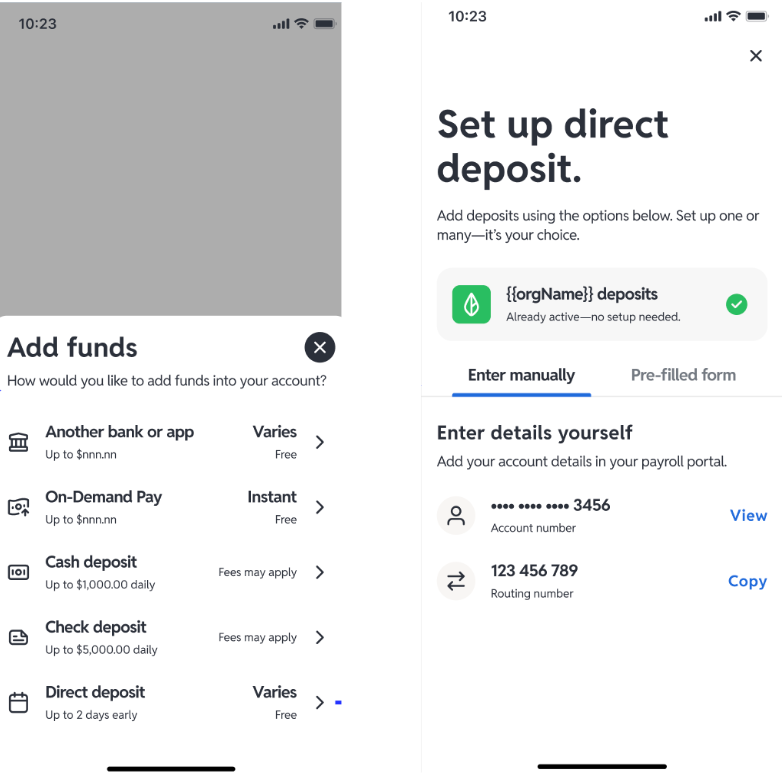 How do I add my direct deposit to my Branch account? – Branch Help Center